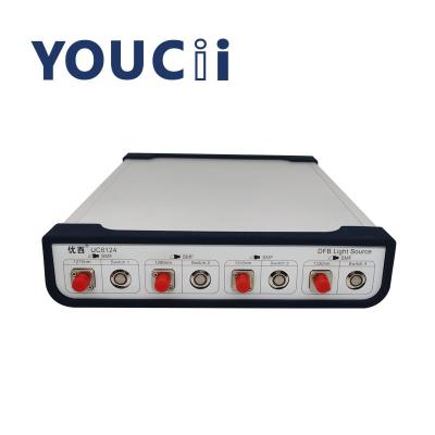 China 4 Channel DFB Light Source And Power Meter FC APC Connector Type for sale