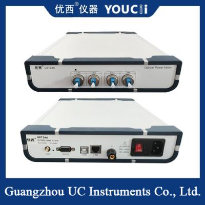 China Four - Channel LC Port Fast Scanning Optical Power Meter +10~-65dBm for sale