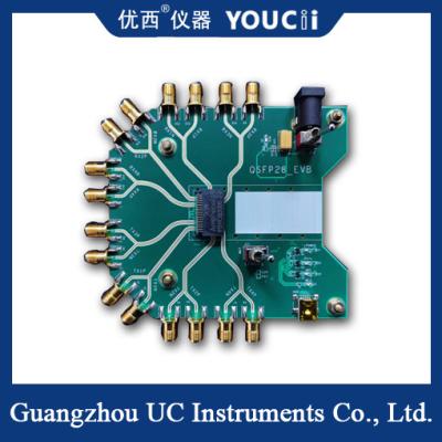 China QSFP28 EVB Active Module Performance Evaluation Test Board QSFP+ for sale