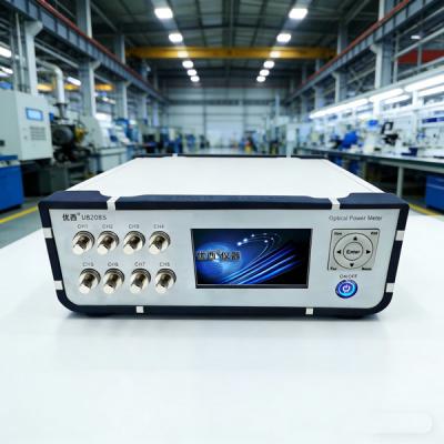 China 8-Channel Economical Optical Power Meter, With Data Download Function for sale