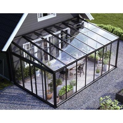 buy Office Building Glass House Four Season Solarium Sunrooms With Chinese Top Hardware online manufacturer