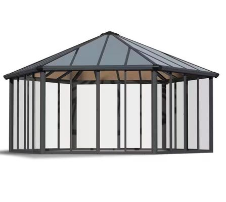 buy Smooth Surface Four Season Solarium Sunrooms with Double Tempered Double Glazed Glass online manufacturer