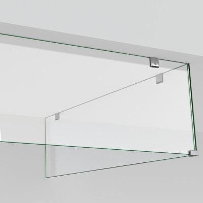 China 4-25mm Fixd Glass Draft Curtain For Shopping Malls And Factories for sale