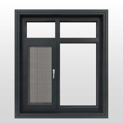 China 6063 T5 Aluminium Alloy Security Windows Doors Customized Impact Resistant for sale