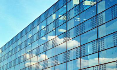China BIPV Integrated Glass Curtain Wall Facade 4 - 25mm Thickness for sale