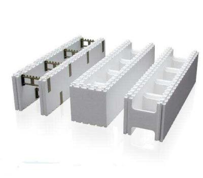 China EPS Icf Foam Blocks Foundation 28mm / 25mm / 32mm Thickness For House Building for sale