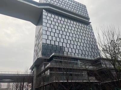 China Sound Insulation Unitized Glass Curtain Wall Facade 5mm - 19mm Thickness for sale