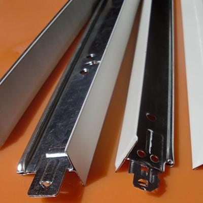 China Suspended Ceiling System Screw Up T Grid / Ceiling T Bar Light Steel Keel Profile for sale