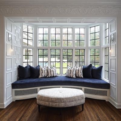 China UV Protection Aluminum Glass Bay Window Thickness 1.0 - 3.0mm for sale