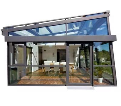 China Customized Size Smooth Surface Solar Glass Panels Roof Sunrooms for Garden Solarium Tent for sale