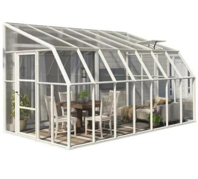 China Enjoy Outdoors From Comfort Of Office Building With Glass House Sunroom for sale
