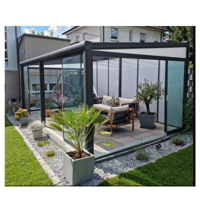 China Waterproof Free Standing Sunroom For Winter Garden Aluminum Frame Tempered Glass for sale
