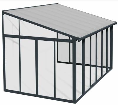 China Office Building Glass Sunrooms with Prefab Four Season Design and Aluminum Profile for sale