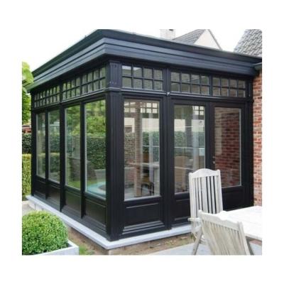 China Waterproof Office Building Customized 4 Season Prefab Aluminium Modular Solar Sunrooms for sale