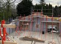 China ICF Wall Bracing With Non Alloy Steel Props And Construction Steel Support for sale