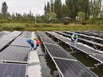 China Highly efficient floating photovoltaic plants on water - Clean Energy Solutions for sale
