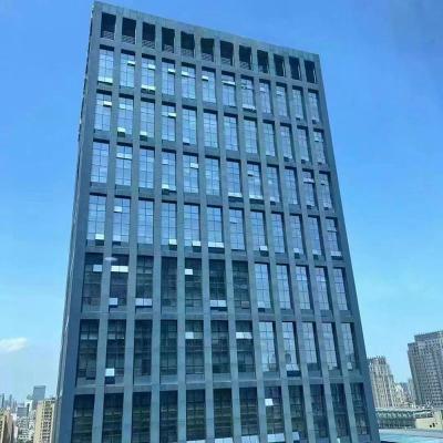 China Energy-Efficient Glass Curtain Wall Facade Systems for sale