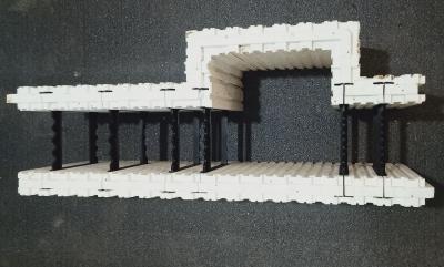China Safety  ICF Wall Best Insulated Concrete Forms for Cold Climate for sale