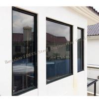China 5mm 6A 5mm Insulated Aluminum Storm Windows , Fixed Tempered Glass Window for sale