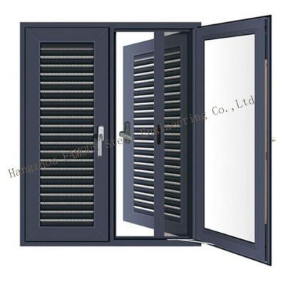 China Customized Aluminum Jalousie Louver Window For Toilet / Bathroom for sale