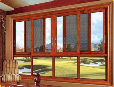 China Double Glazed Aluminum Storm Windows For Living Room for sale