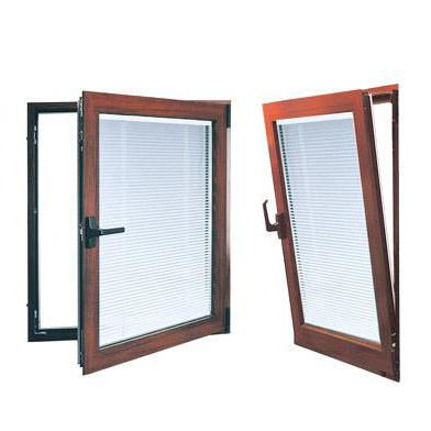China Hurricane Double Glazed Tilt Aluminum Storm Windows PVDF Surface for sale