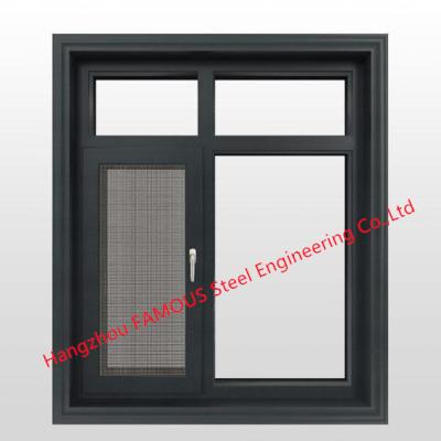 China Double Glazed Aluminum Sliding Window Fire Attenuation for sale