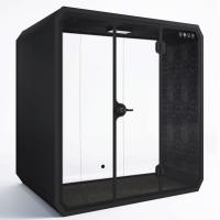 China Modern Glass Partition Walls Temporary Office Pods For Coworking Spaces for sale
