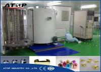 China Electric Control Vacuum Metallizing Machine For Glass / Cosmetic Bottle Caps for sale