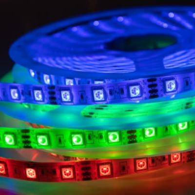 China High Lumen Waterproof Performance Aluminium LED Strip Lights 10*5000 Mm/roll 2800-7500k for sale