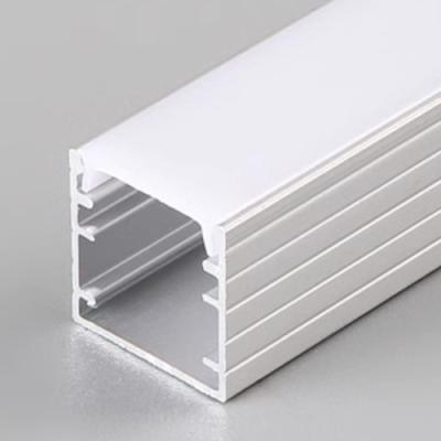 China Super Slim 7mm Recessed Aluminum LED Profile With Flange / PC Opal Diffuser Option for sale
