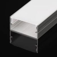 China Offices Application Aluminium LED Strip with Wire Drawing Surface Treatment for sale