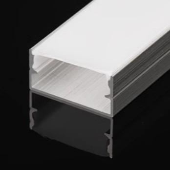 China Offices Application Aluminium LED Strip with Wire Drawing Surface Treatment for sale