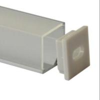 China Customizable Milky White Cover Lens, Silver Aluminum Extrusion Profile Housing Track for Strip Tape Light for sale