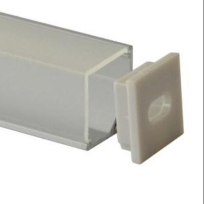 China Customizable Milky White Cover Lens, Silver Aluminum Extrusion Profile Housing Track for Strip Tape Light for sale