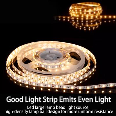 China Low Voltage LED2835 Linear Light Strip with Flexible FPC Base in White/Warm White for Cabinets for sale