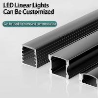 China High CRI LED Linear Light with U-Shaped Aluminum Channel for Recessed Concealed Installation for sale