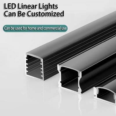 China High CRI LED Linear Light with U-Shaped Aluminum Channel for Recessed Concealed Installation for sale