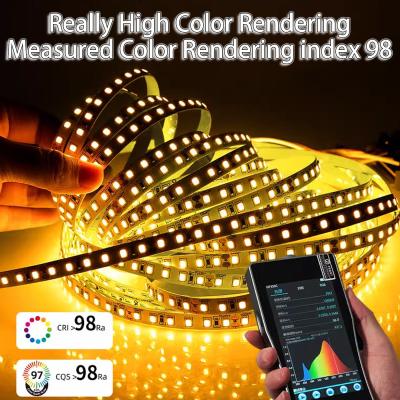 China Low Voltage 24V LED Light Strip Full Spectrum Eye Protection Flagship No Flicker 600pcs/roll for sale