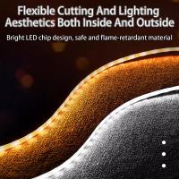 China 24V Low-Voltage Bare Board LED Light Strip Self-Adhesive Light Trough Soft Light Strip Linear Light Source for sale