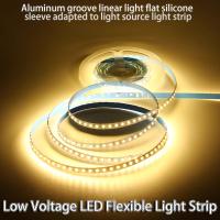 China Self-Adhesive 24V LED Light Strip for Living Room without Main Light Cuttable Every 3 LEDs for sale