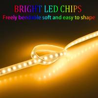 China 72W Tri-Color Adjustable Waterproof LED Flexible Strip Light for Modern Home Decoration and Lighting for sale