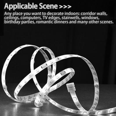 China Infinitely Extendable LED Light Strip with 3mm Thick High-Strength PC Diffuser for Dot-Free Linear Light for sale
