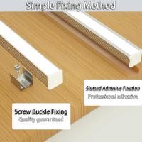 China 12v24v Low Voltage Bare Panel Light With Led Light Strip Self-Adhesive Patch Linear Light Embedded No Strobe Living Room Ceiling for sale
