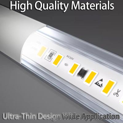 China Low Voltage 24V Light Strip Linear Light Self-Adhesive Living Room Background Wall Patch Cabinet Embedded Card Slot Led Light Strip Bare Board for sale