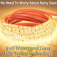 China 24V Low Voltage Self-Adhesive Bare Board LED Strip Light for Aluminum Channel Ceiling and Cabinet Lighting for sale