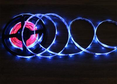 China Adhesive Led Light Strips Full Color Beam Angle 120 Degree PCB Width 10mm for sale