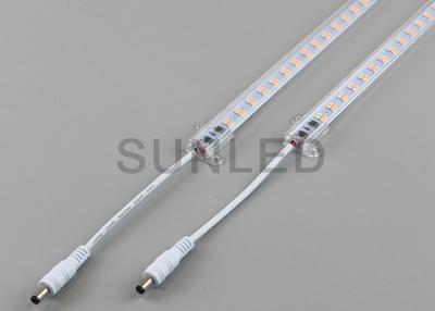 China AC 220V Pink Rigid LED Strip Lights , Aluminum Led Light Bar SMD5630 for sale