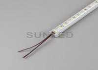 China Powerful Rigid LED Strip Lights With Plastic Profile Double Color for sale