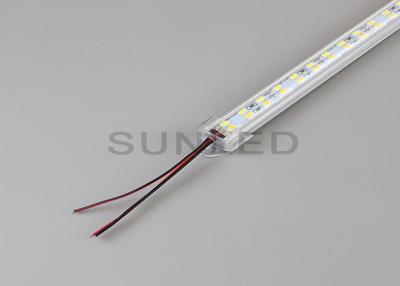 China Powerful Rigid LED Strip Lights With Plastic Profile Double Color for sale